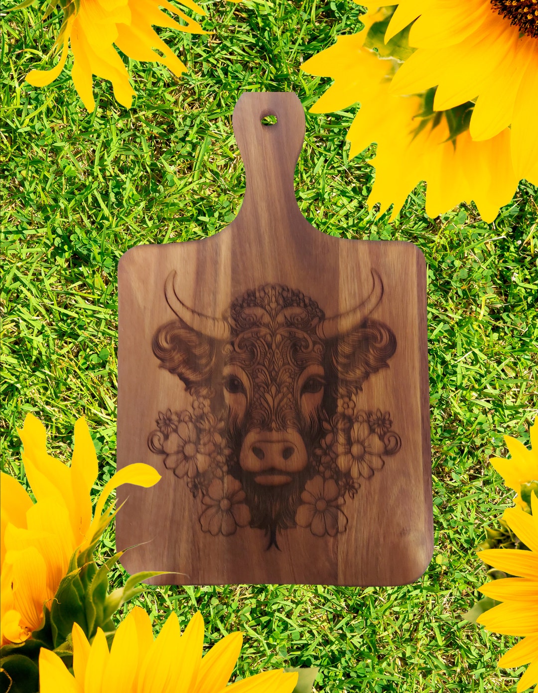 Cutting Board,cows,farmhouse Feel,right at Home in Your Kitchen,great ...