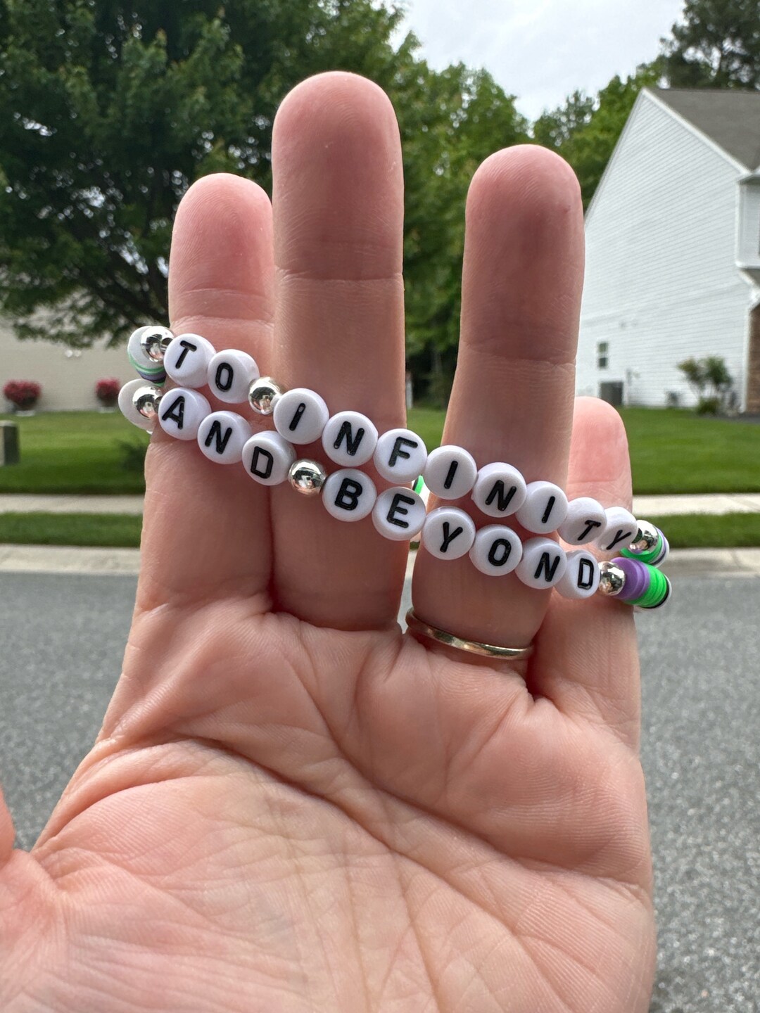 Buzz Lightyear (disney) Bracelets - Heishi Beaded Bracelet - Etsy