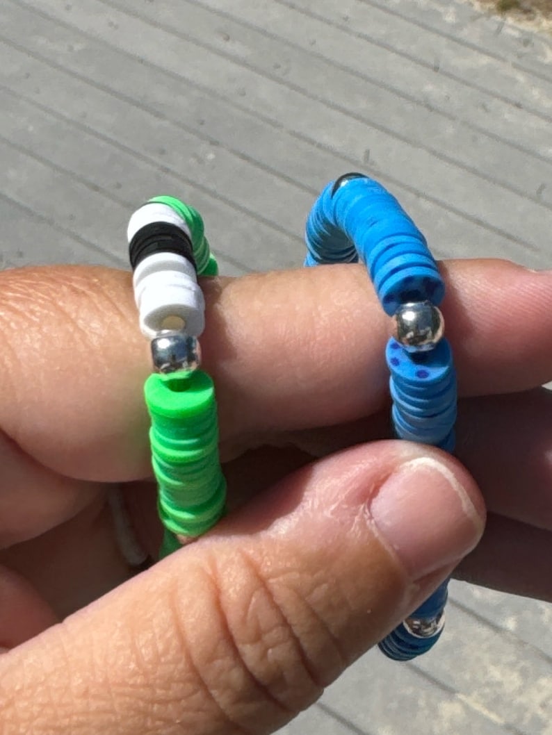 MONSTERS Inc (disney) Bracelets - Heishi Beaded Bracelet - Etsy