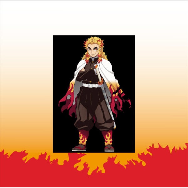 Rengoku Cosplay - Etsy