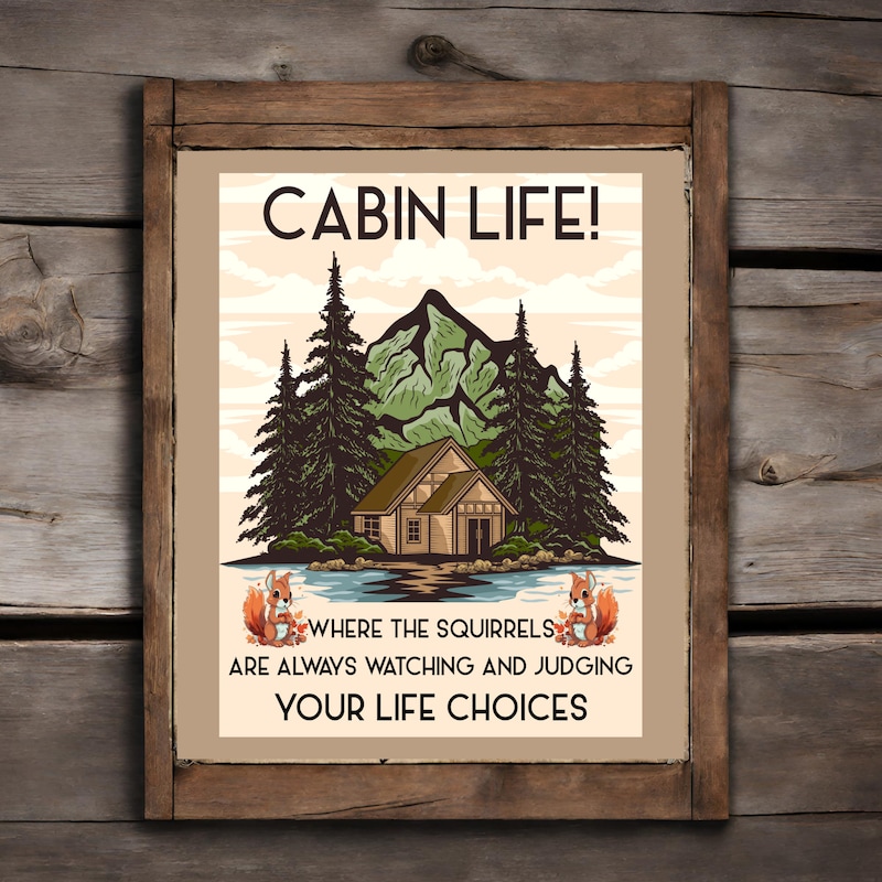 Funny Cabin Signs - Etsy