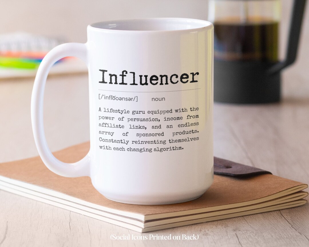 Influencer's Mug [funny]:lifestyle Guru, Christmas Gift, Birthday Gift ...