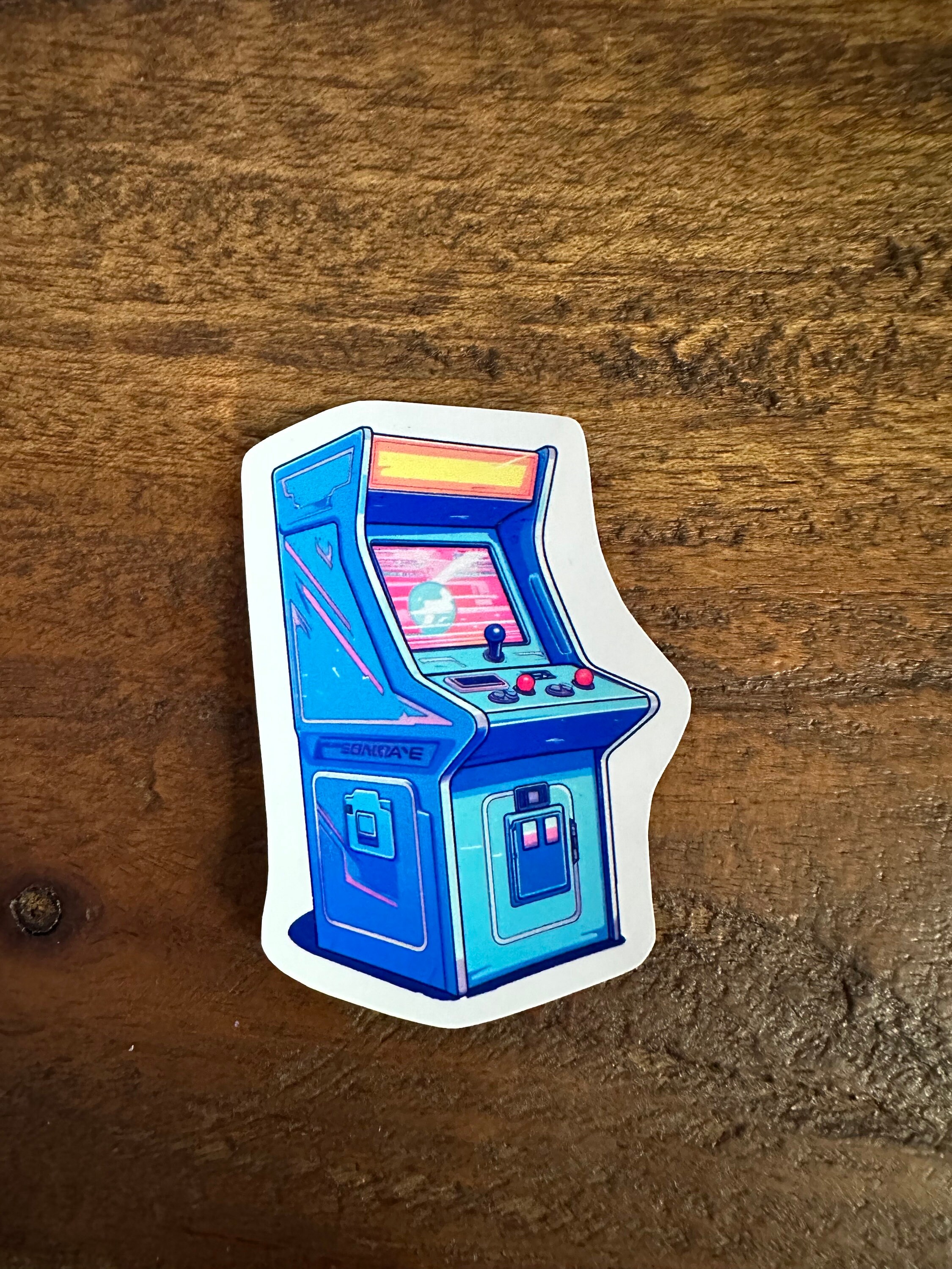 Arcade Machine Stickers Pack Timeless Stickers Japan Style Retro Arcade ...