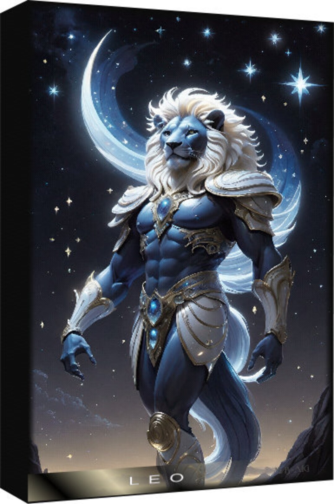 Humanoid Leo Zodiac Sign - Etsy