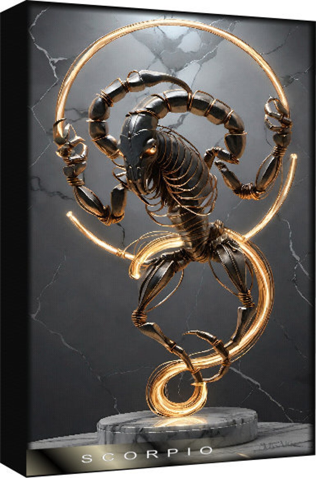 Copper Scorpio Zodiac Sign - Etsy