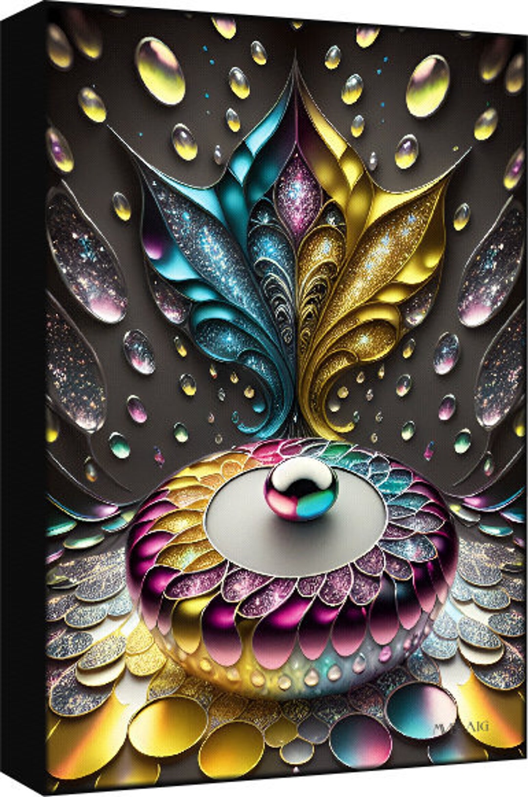 Colorful Ying-yang Pattern - Etsy