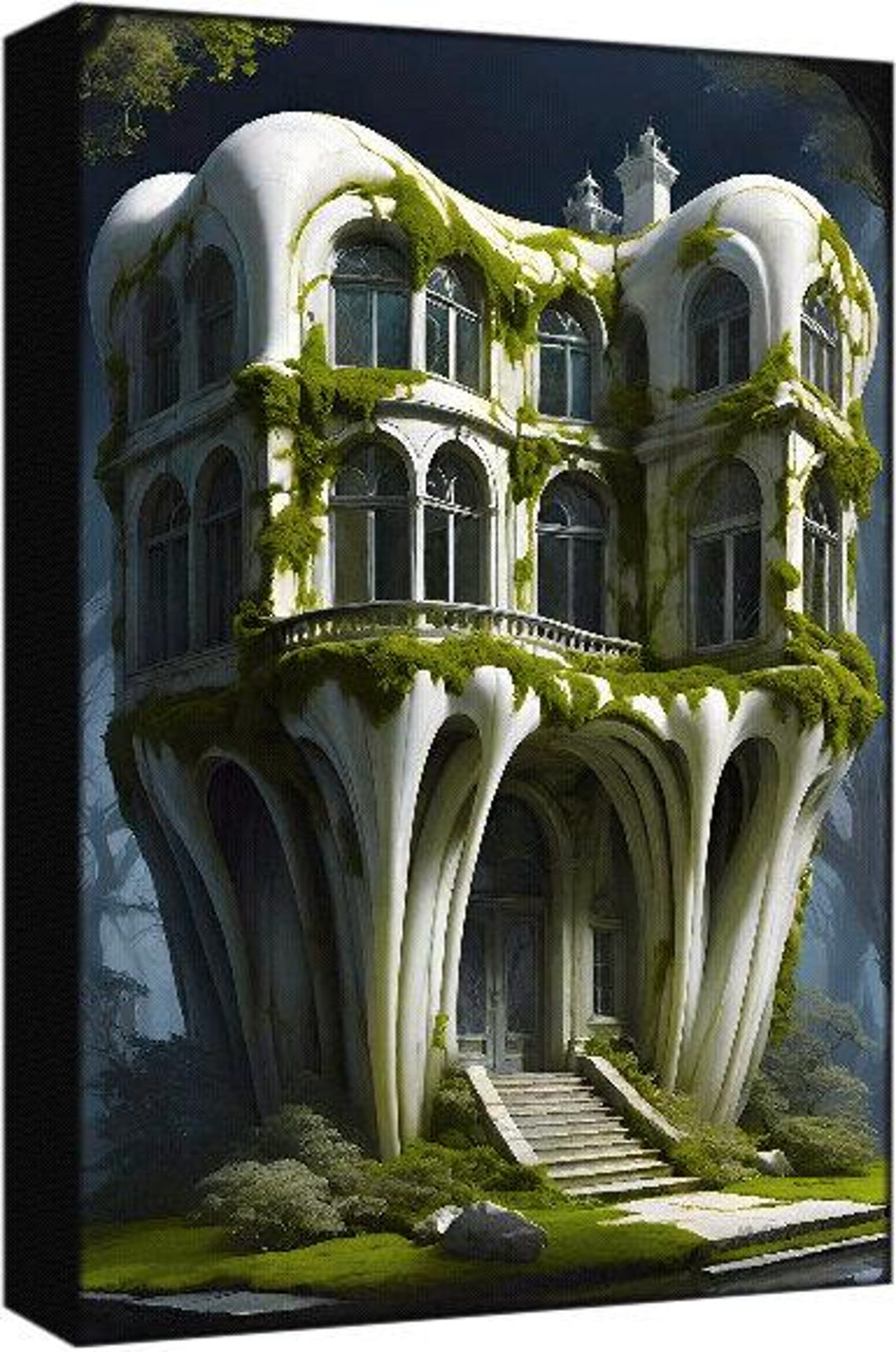 Tooth House, Fantasy Building - Etsy