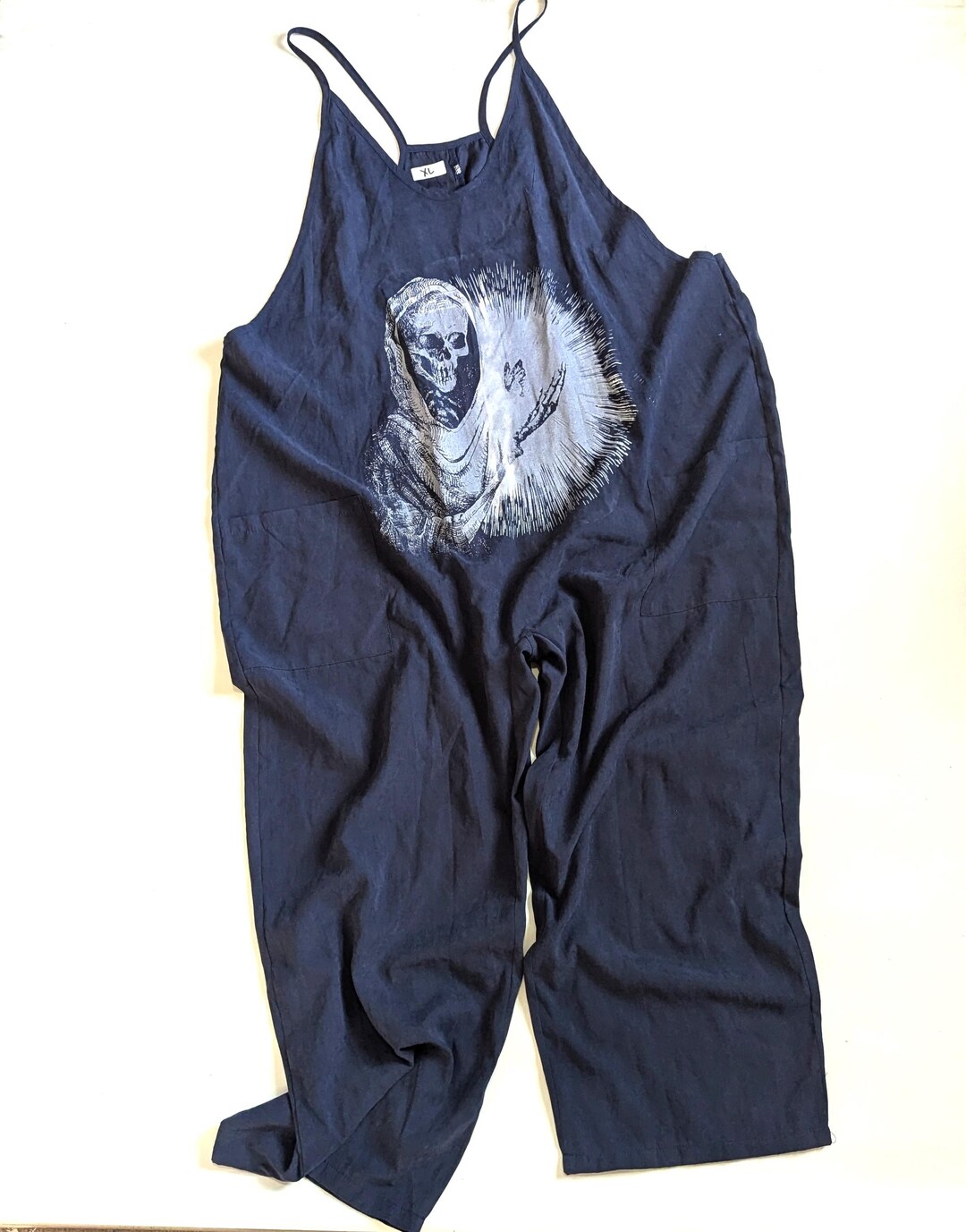 XL Overalls Original Prints Butterfly Skeleton - Etsy