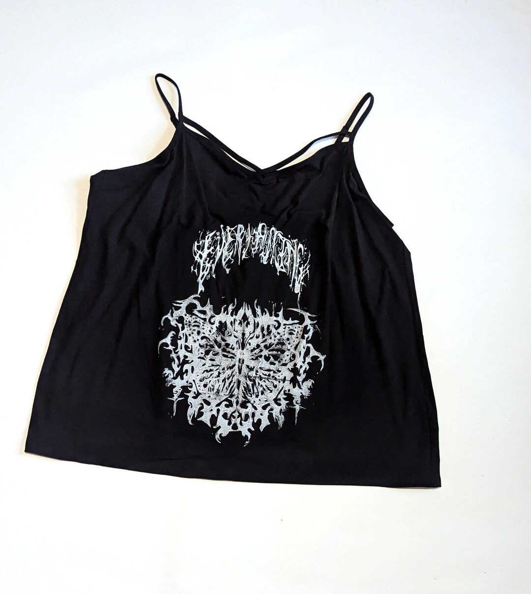 XXL Tank | Butterfly Everlasting | Screen Prints Lino Prints - Etsy