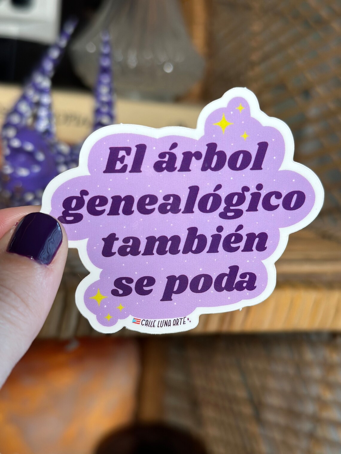 El Árbol Genealógico También Se Poda Die Cut Vinyl Glossy Stickers ...