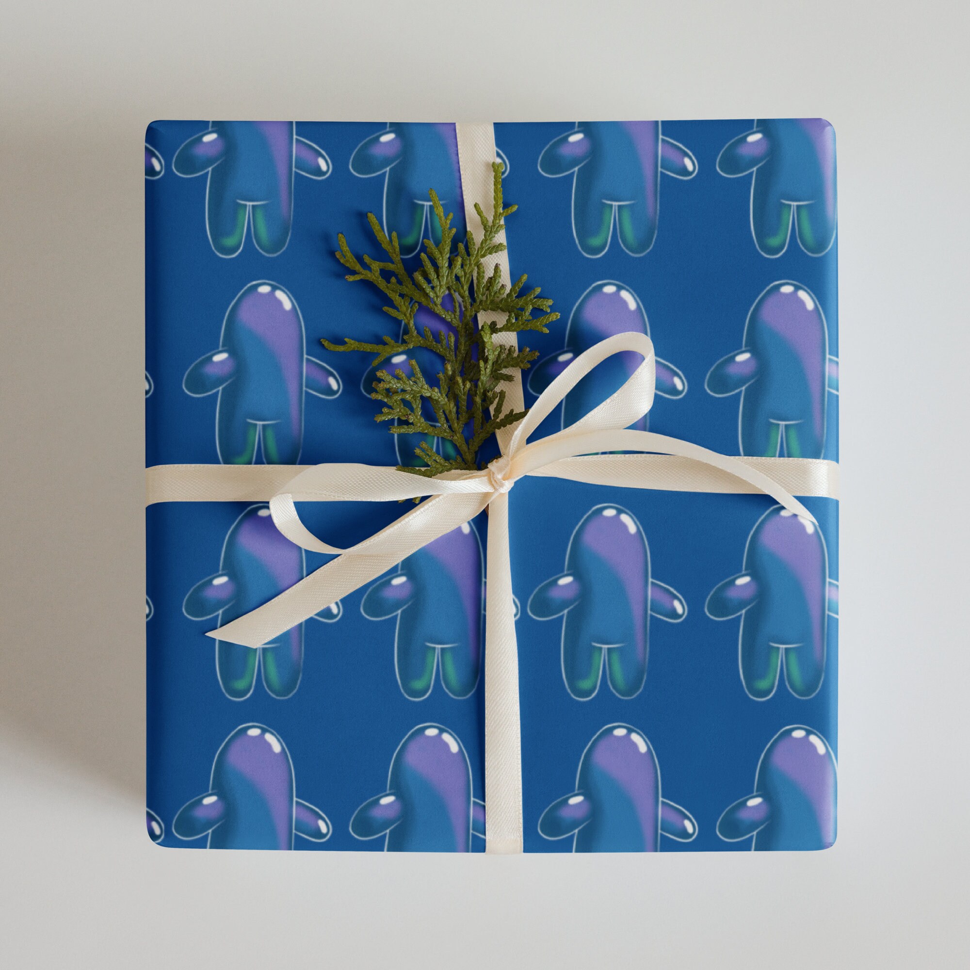 Spongebob Themed Wrapping Paper Set Premium Quality Gift Wrap - Etsy