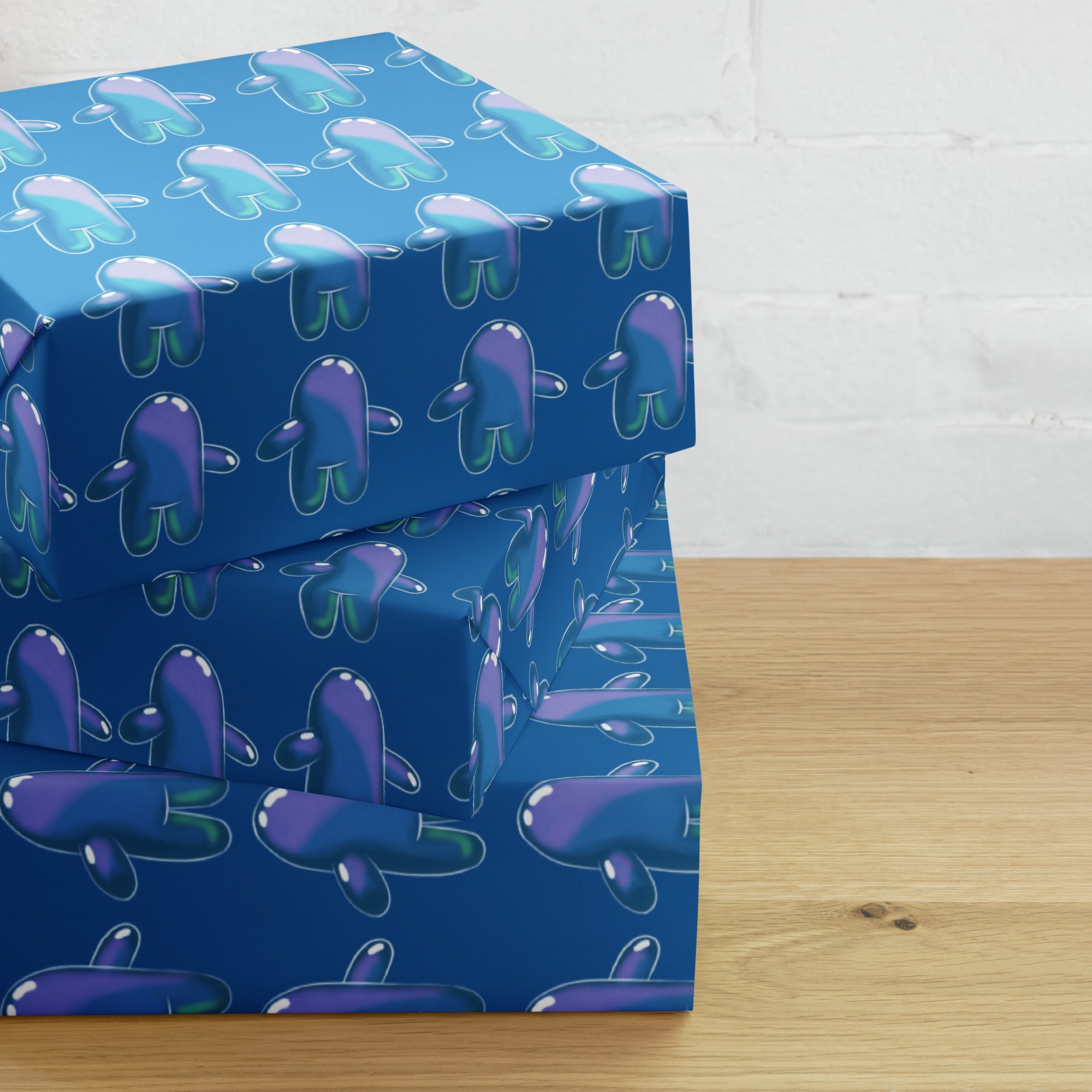 Spongebob Themed Wrapping Paper Set Premium Quality Gift Wrap - Etsy