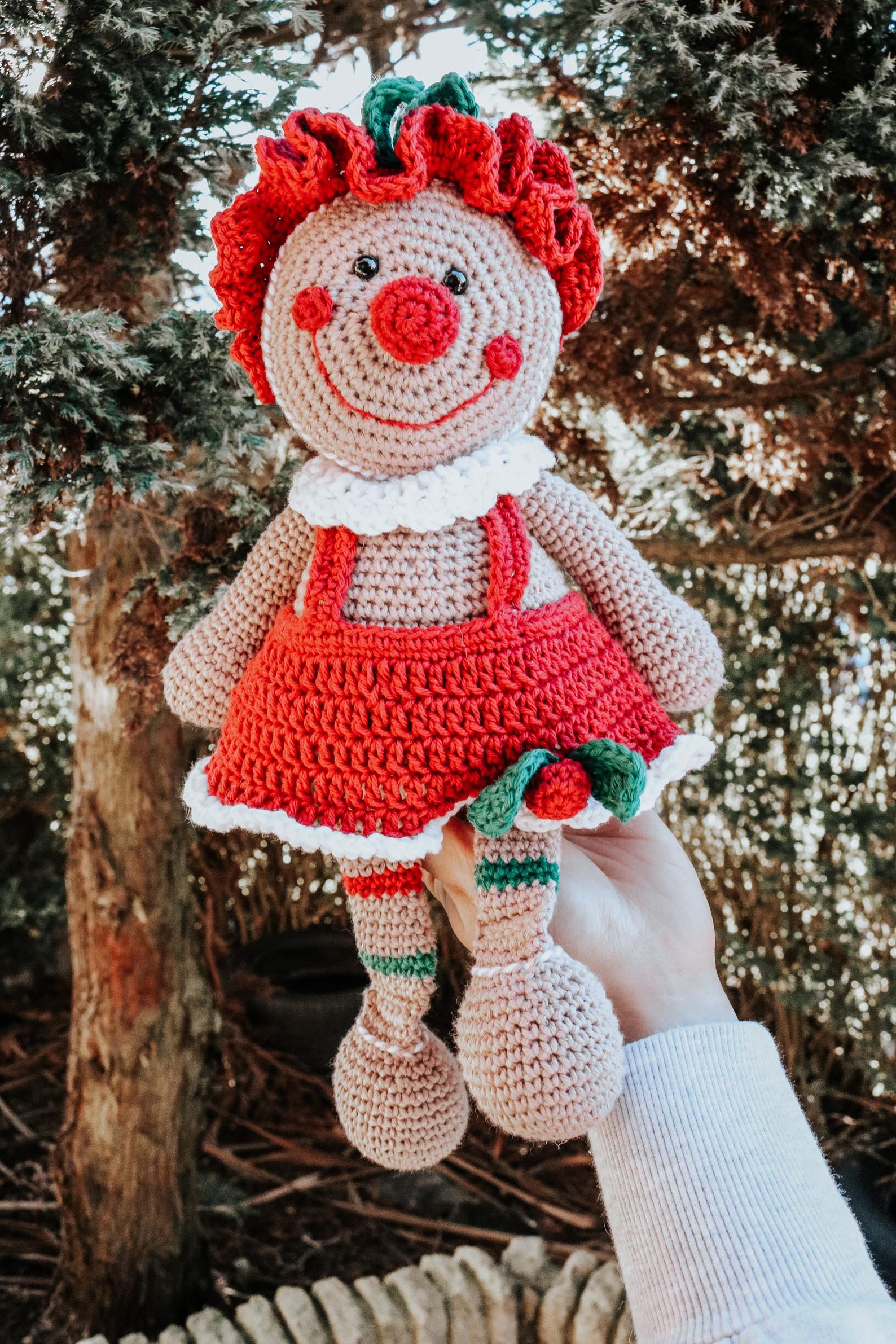 Amigurumi Crochet Pattern, Gingerbread Crochet Pattern, Christmas ...