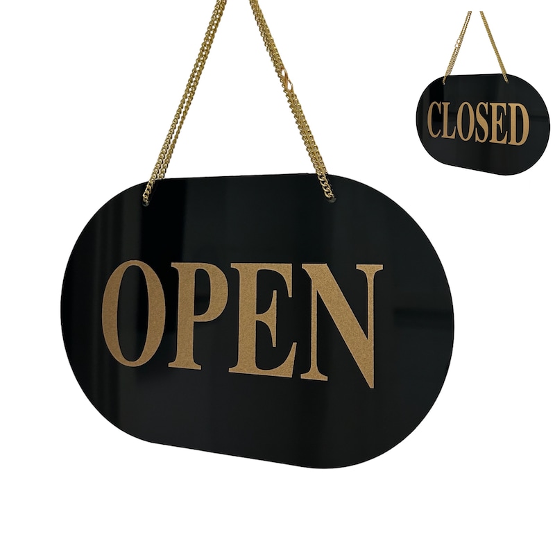 Open Close Sign - Etsy
