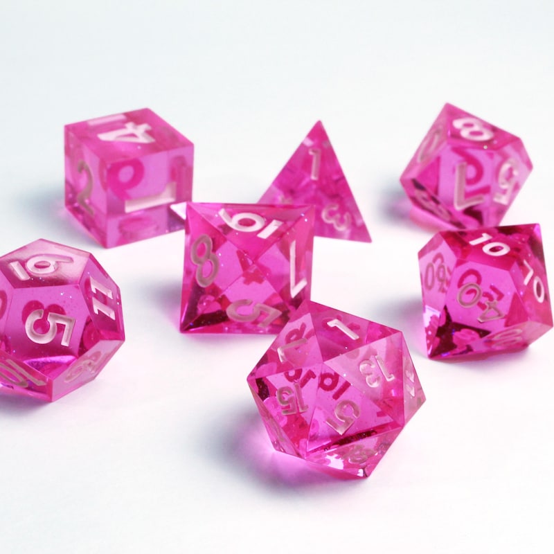 Pink Dice - Etsy