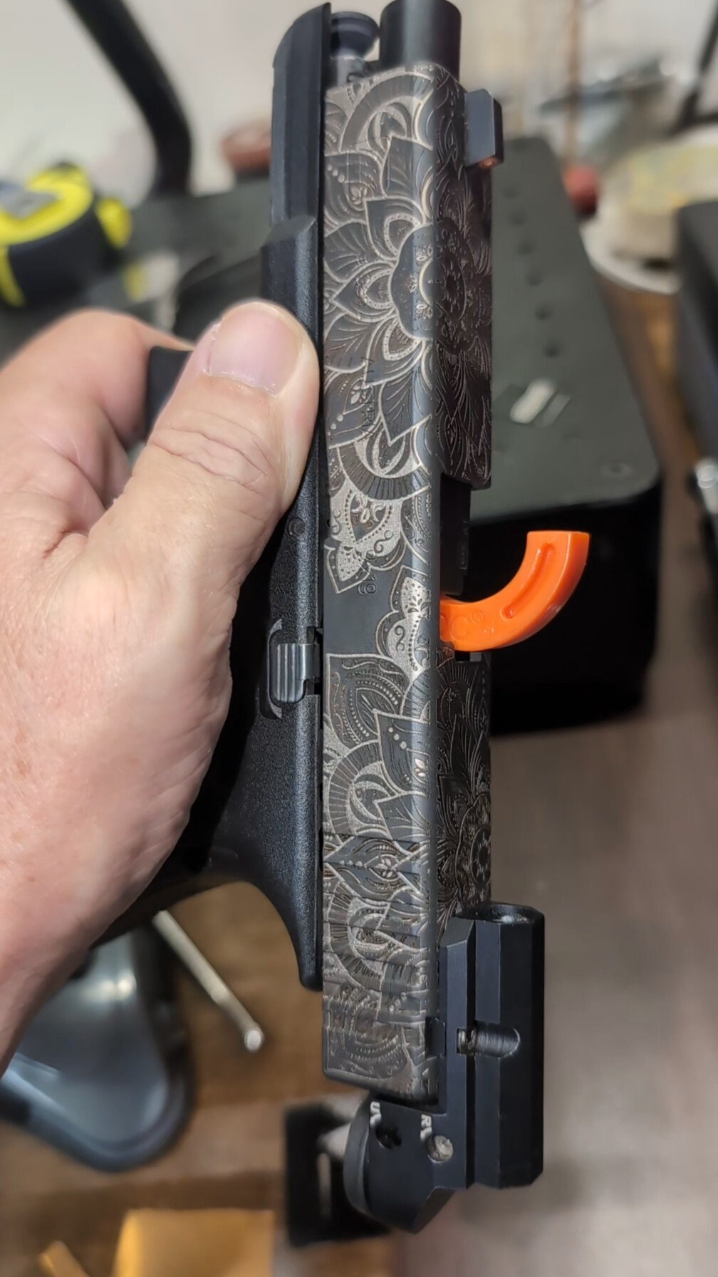 Glock 19 Lotus Laser Engraving Files - Etsy