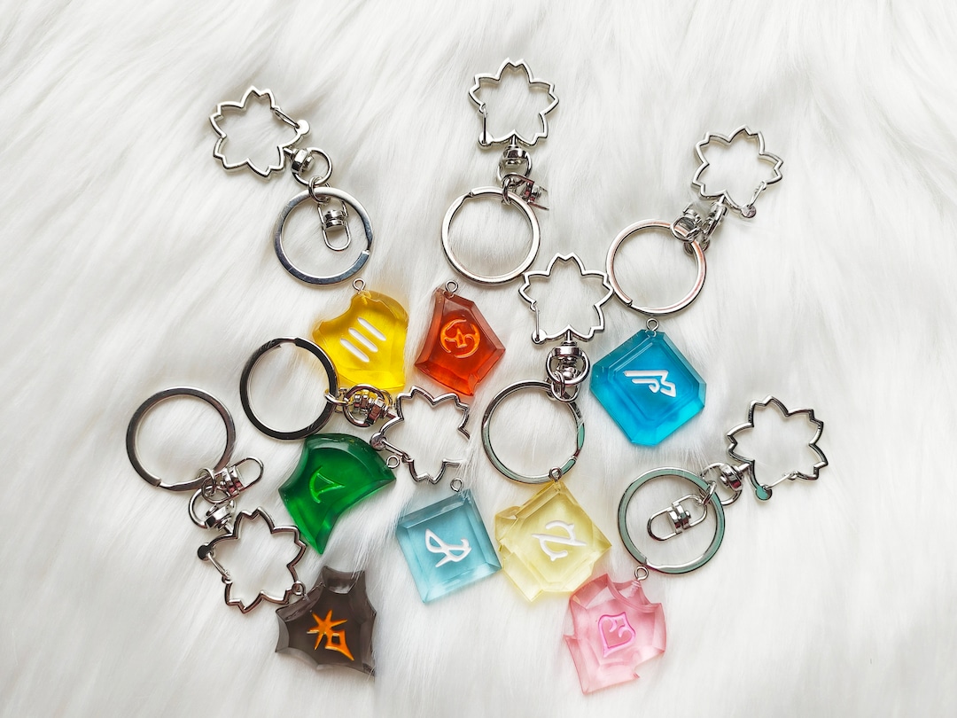 FFXIV Job Stone Handmade Resin Keychain Phonecharm Gift Christmas Gift ...