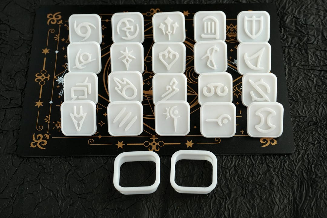 FFXIV Job Sign Cookie Cutter 3D Print 20 Jobs Cookie Maker Set ...