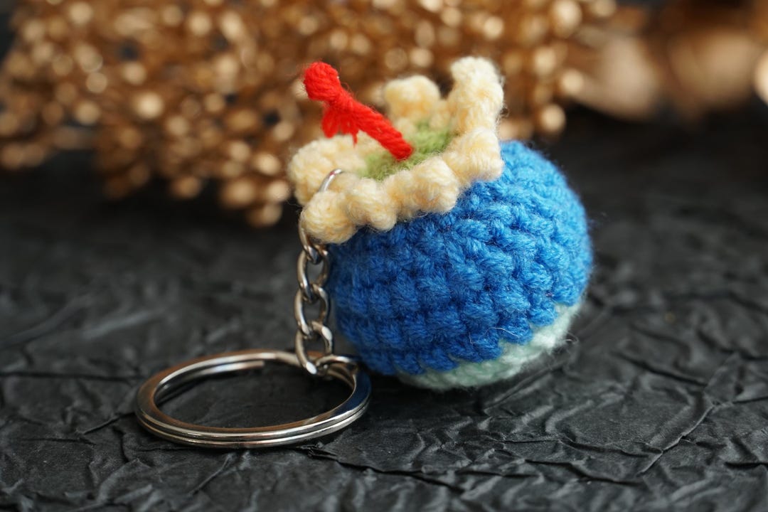 Bomb Keychain Inspired Loz Bombkeychain Bomb Flower Zelda Fan Keychain ...