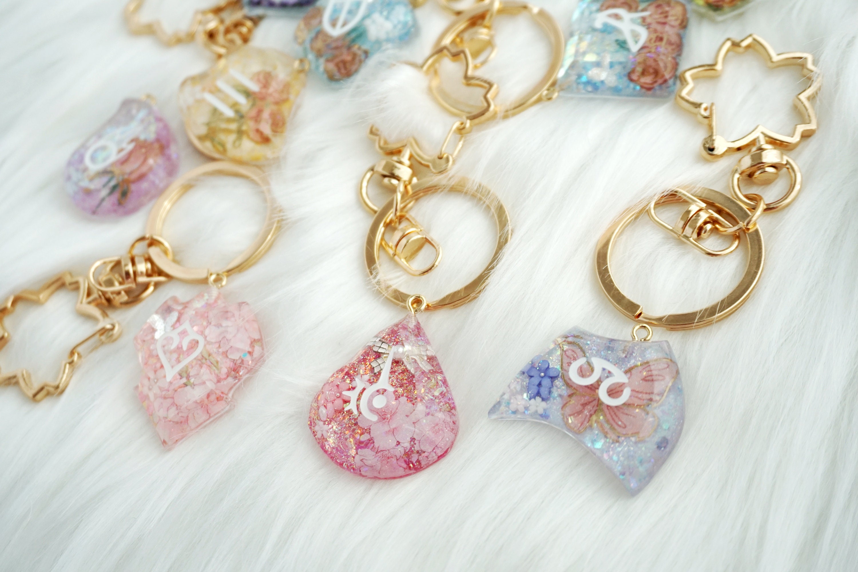 FFXIV Job Stone Handmade Resin Keychain Phonecharm Gift Christmas Gift ...