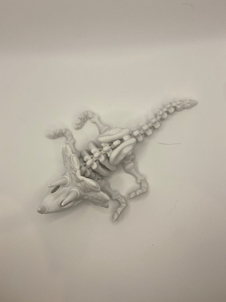 Flexi Skeleton Dino - Articulating Toy - Etsy