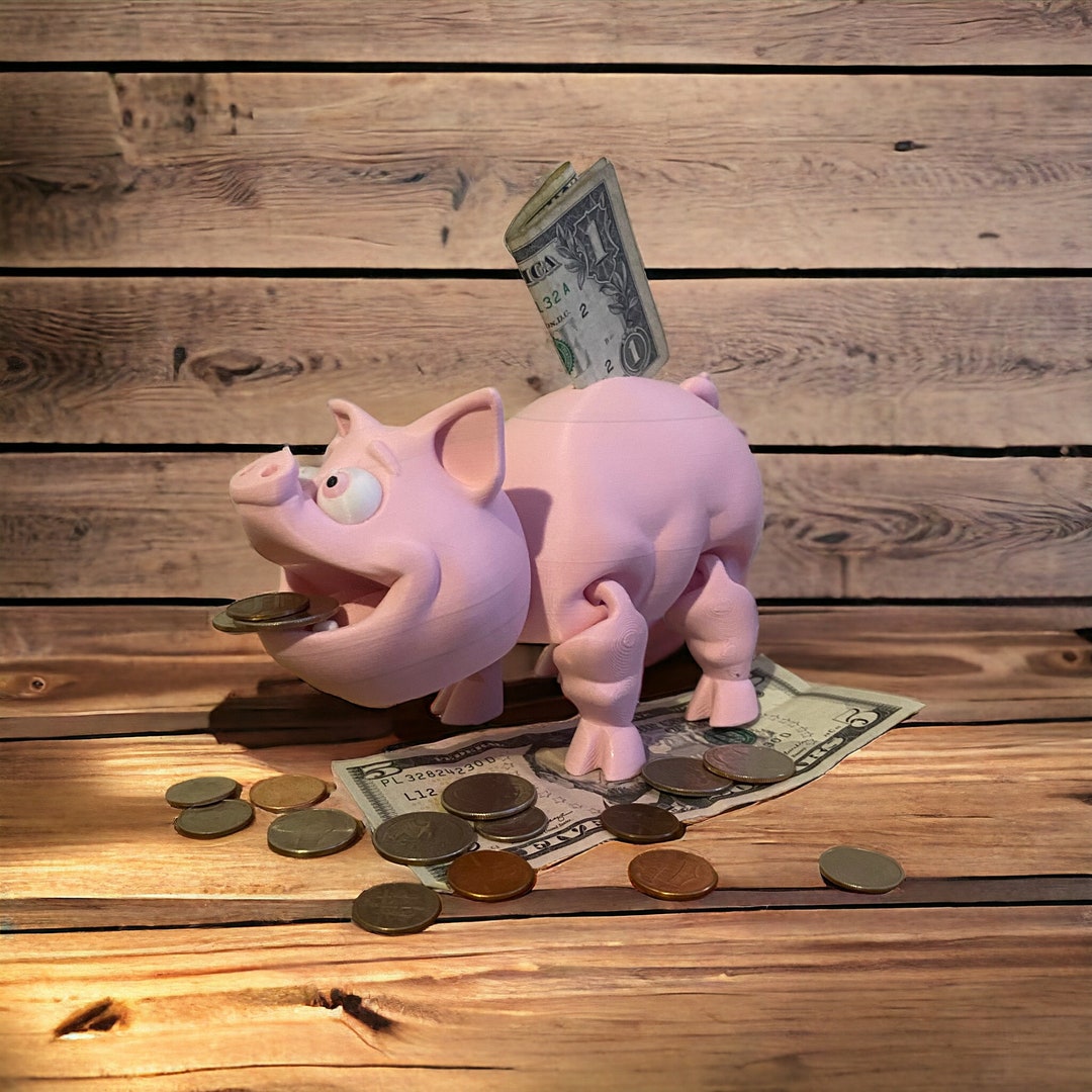 Saving Challenge - Flexi Piggy Bank - Etsy