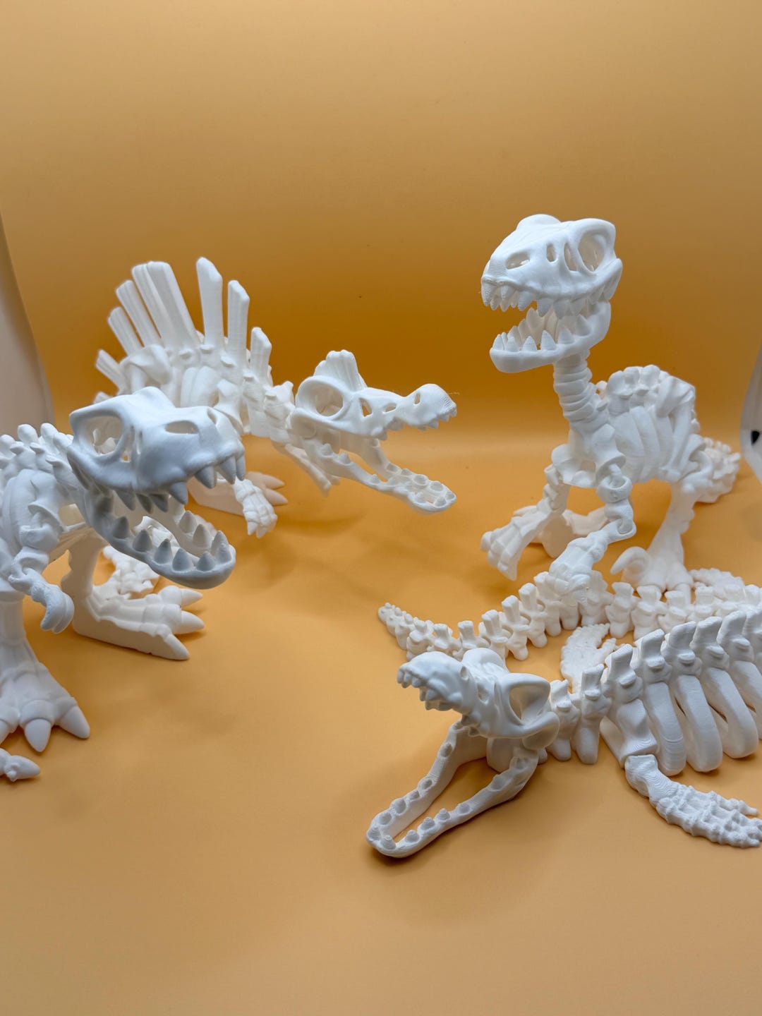 3D Printed Skeleton Dinosaur & Animal Figures | Choose Your Model ...