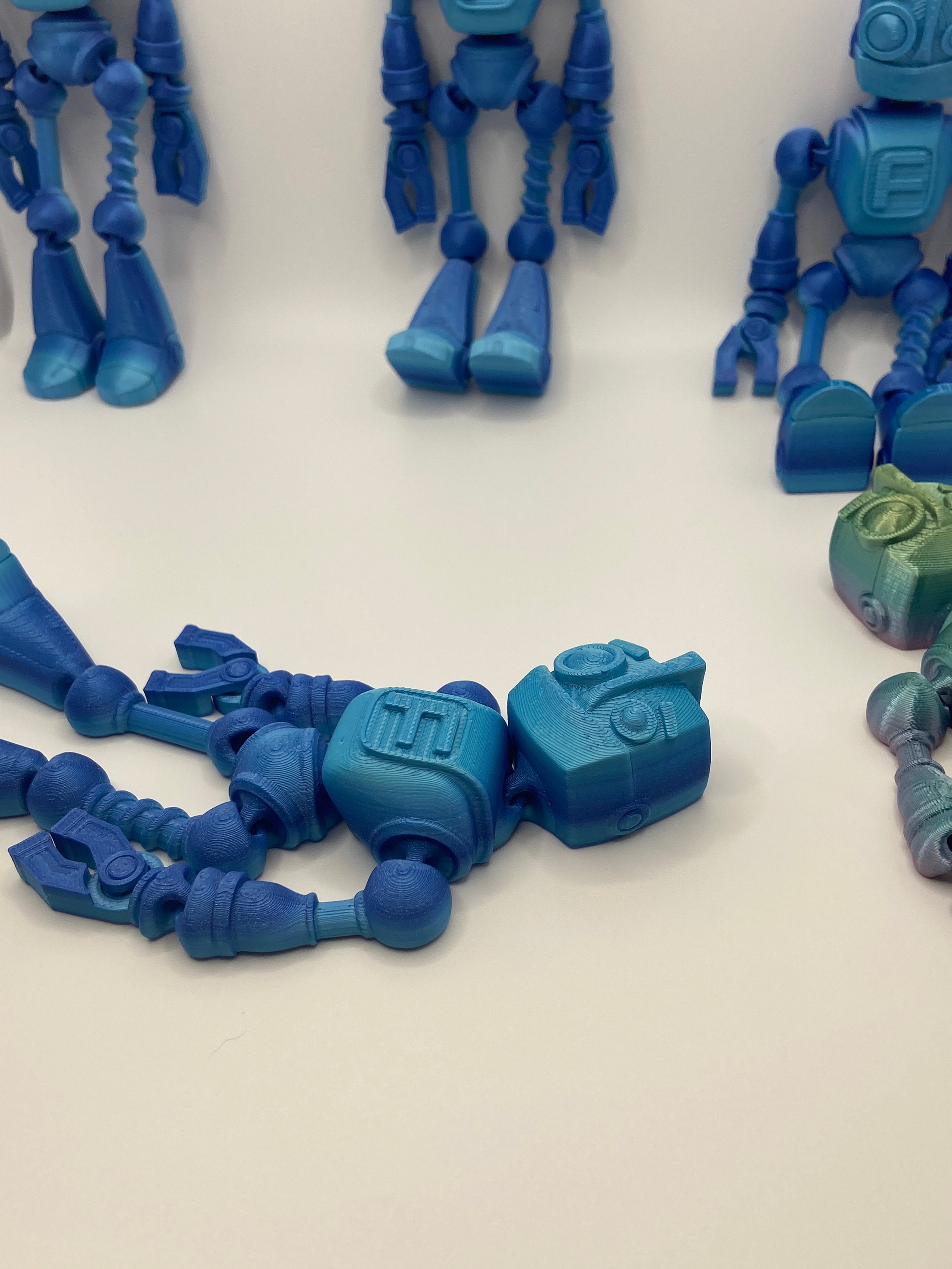 Flexi Robot Articulating Fidget Toy - Etsy