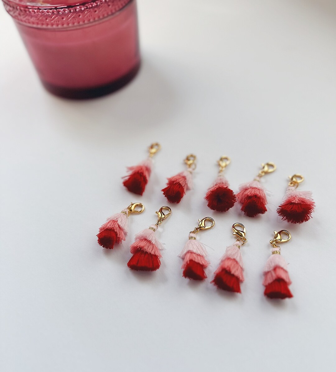 Stitch Markers for Knitting and Crochet Tassel Stitch Markers Stitch Markers for Knitstagram ...