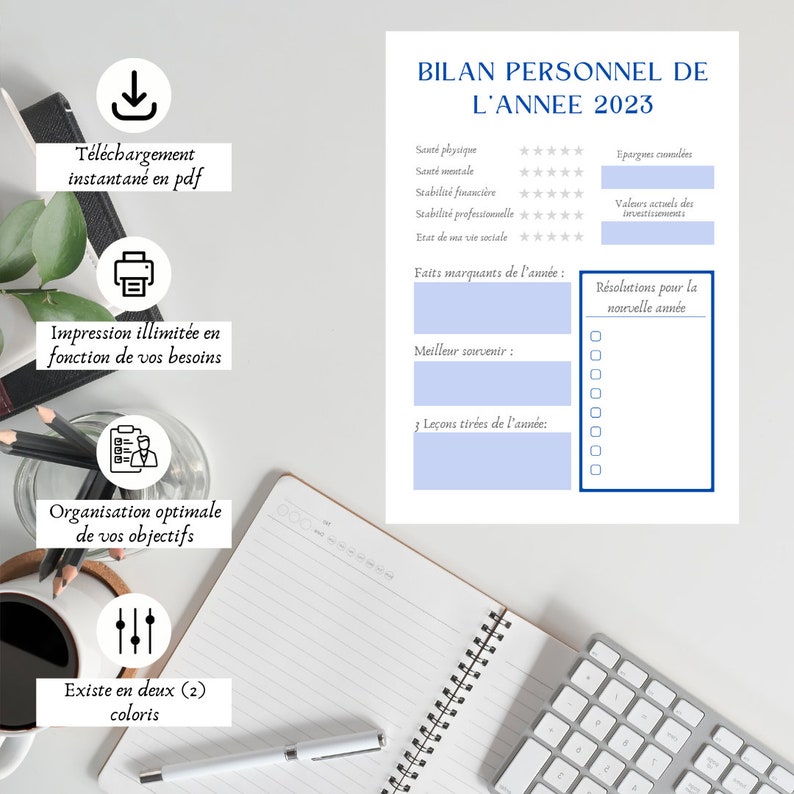 Bilan 2023 et Planificateur d'objectifs 2024 - Etsy France