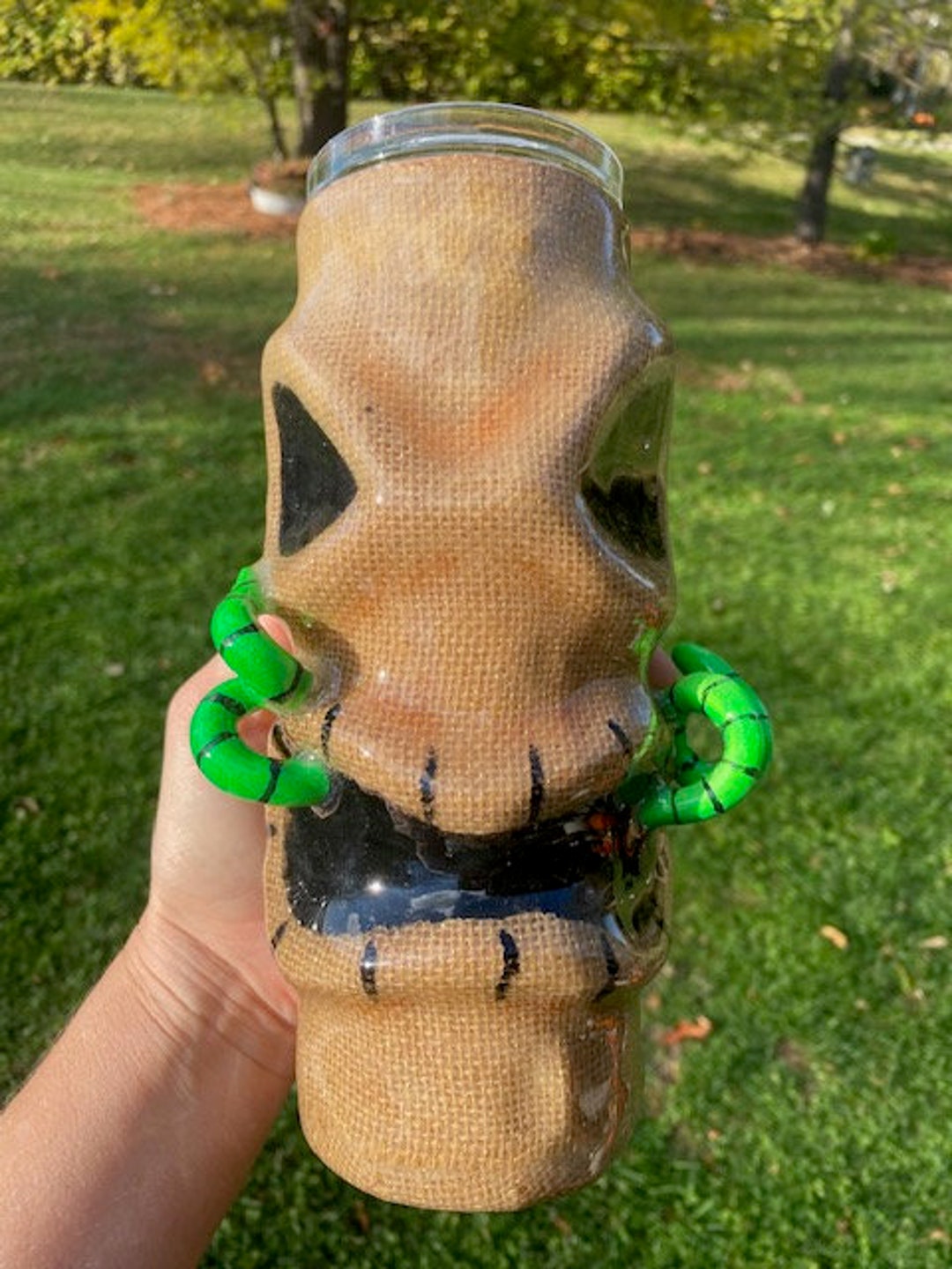 Mr. Oogie Boogie, Tiki Man, Nightmare Before Christmas Type 3D Tumbler ...