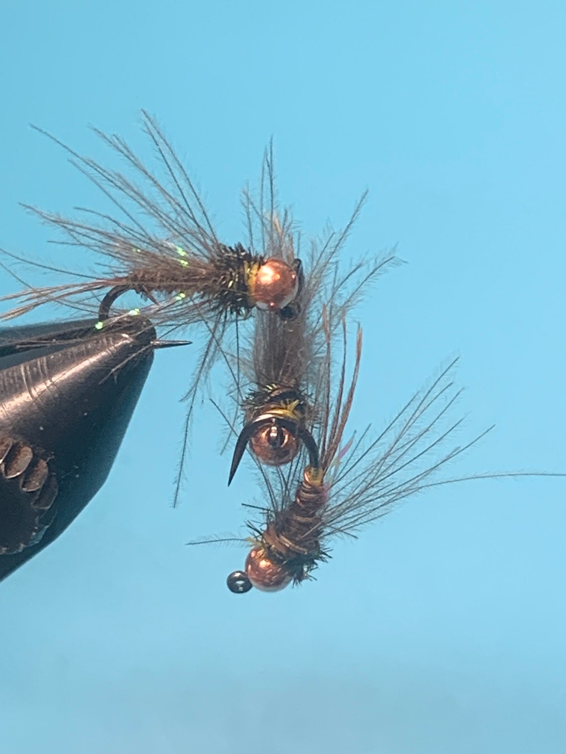 Pheasant Tail Flash Soft Hackle 3 Flies - Etsy