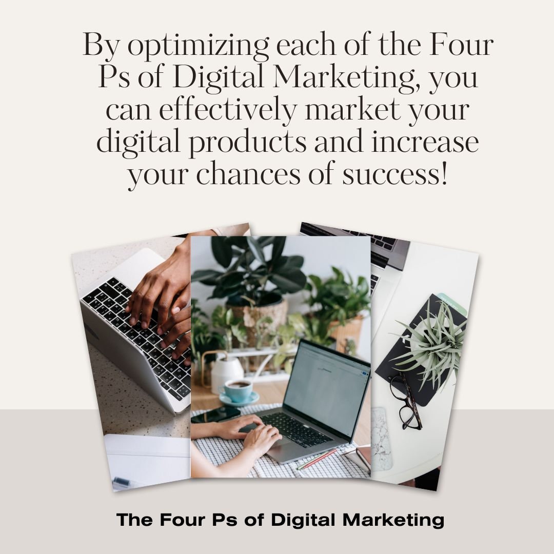 The Four P's of Digital Marketing - Etsy