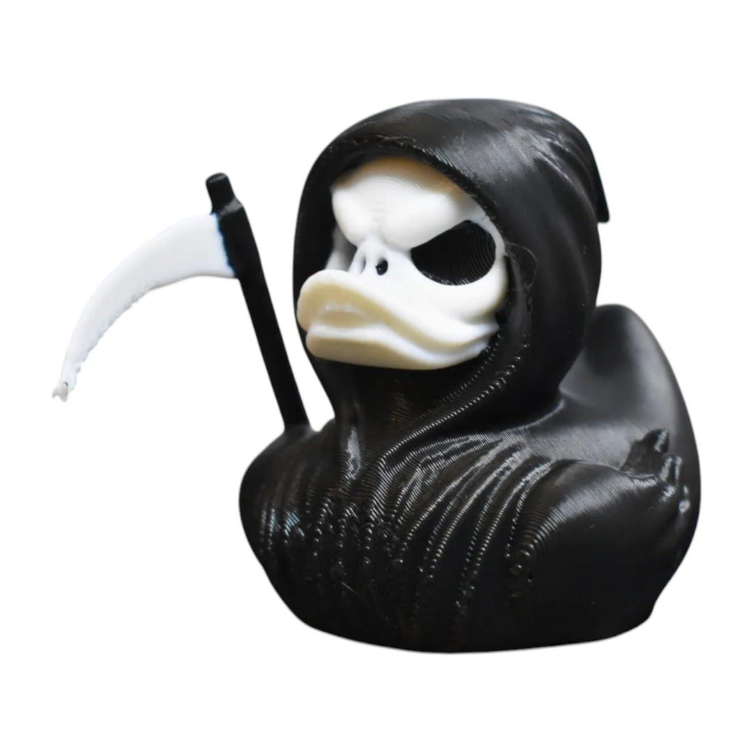 Grim Reaper Duck Figurine – Gothic Car Dashboard & Desk Decor – Spooky ...