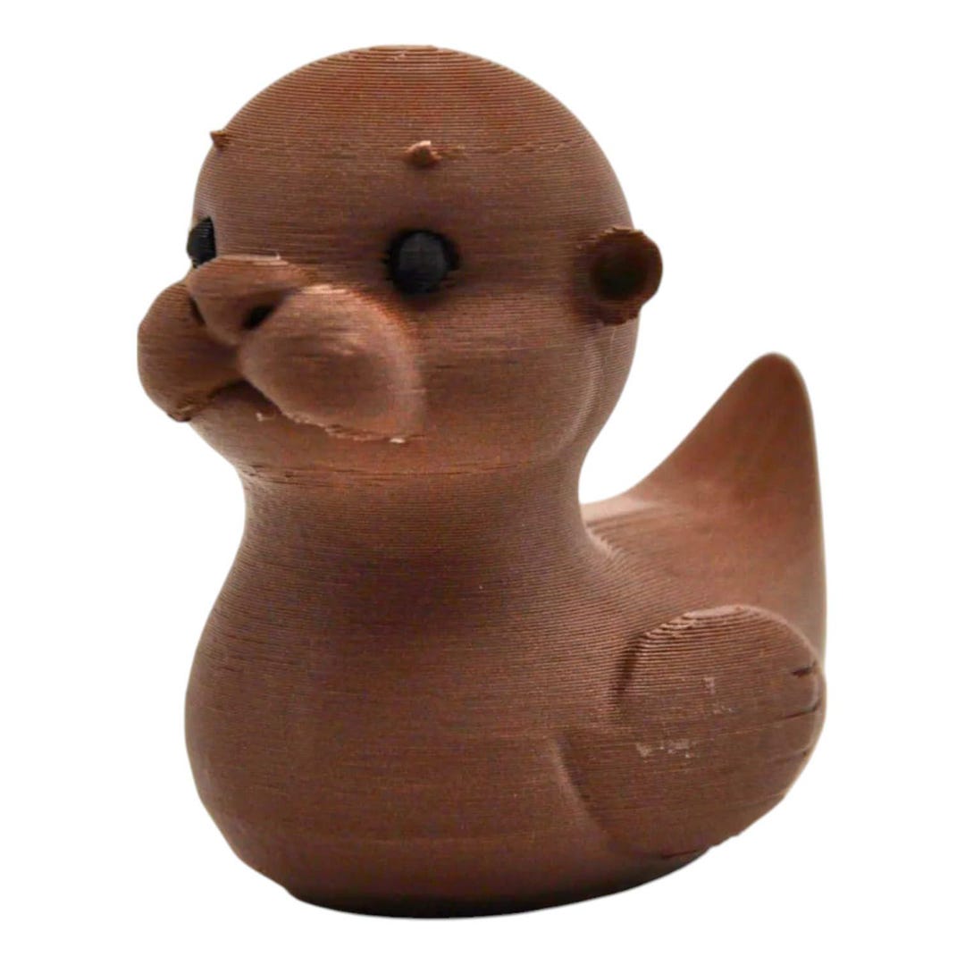 Otter Duck Figurine – Cute Dashboard Duck Décor & Funny Animal Hybrid ...