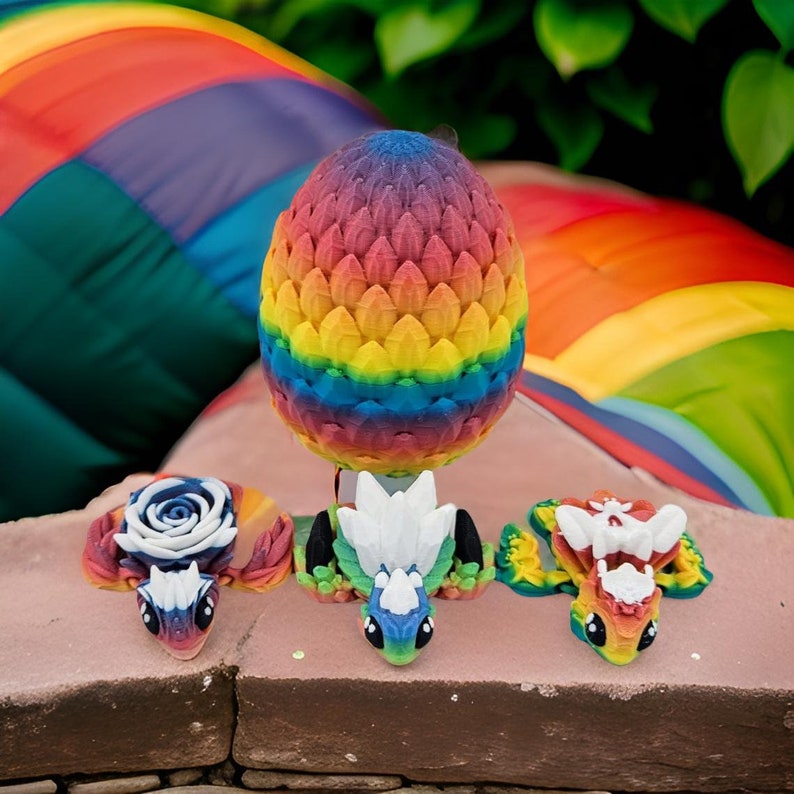 Turtle Eggs 3D Printed Articulated Fantasy Toy Fidget Desk Toy Multiple Colors and Sizes - Etsy