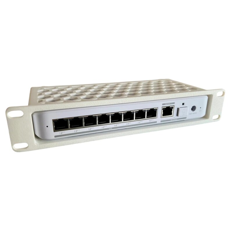 10-inch Rack Mount for Ubiquiti Usw-flex-xg 2.5G 8-port Poe Switch ...