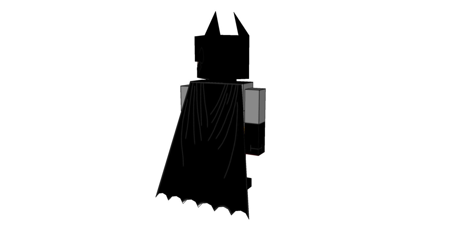 Batman Articulated Paper Figure DIY Template 5-point Poseable Miniature ...