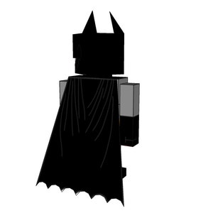 Batman Articulated Paper Figure DIY Template 5-point Poseable Miniature ...