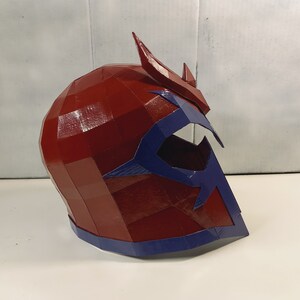 Magneto Helmet Papercraft Template, 3D DIY XMen Cosplay, Instant ...