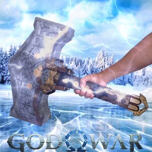Thors Hammer Papercraft DIY Template God of War Ragnarok Mjolnir ...