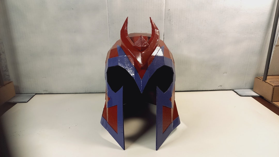 Magneto Helmet DIY Template Printable Papercraft for X-men Cosplay ...