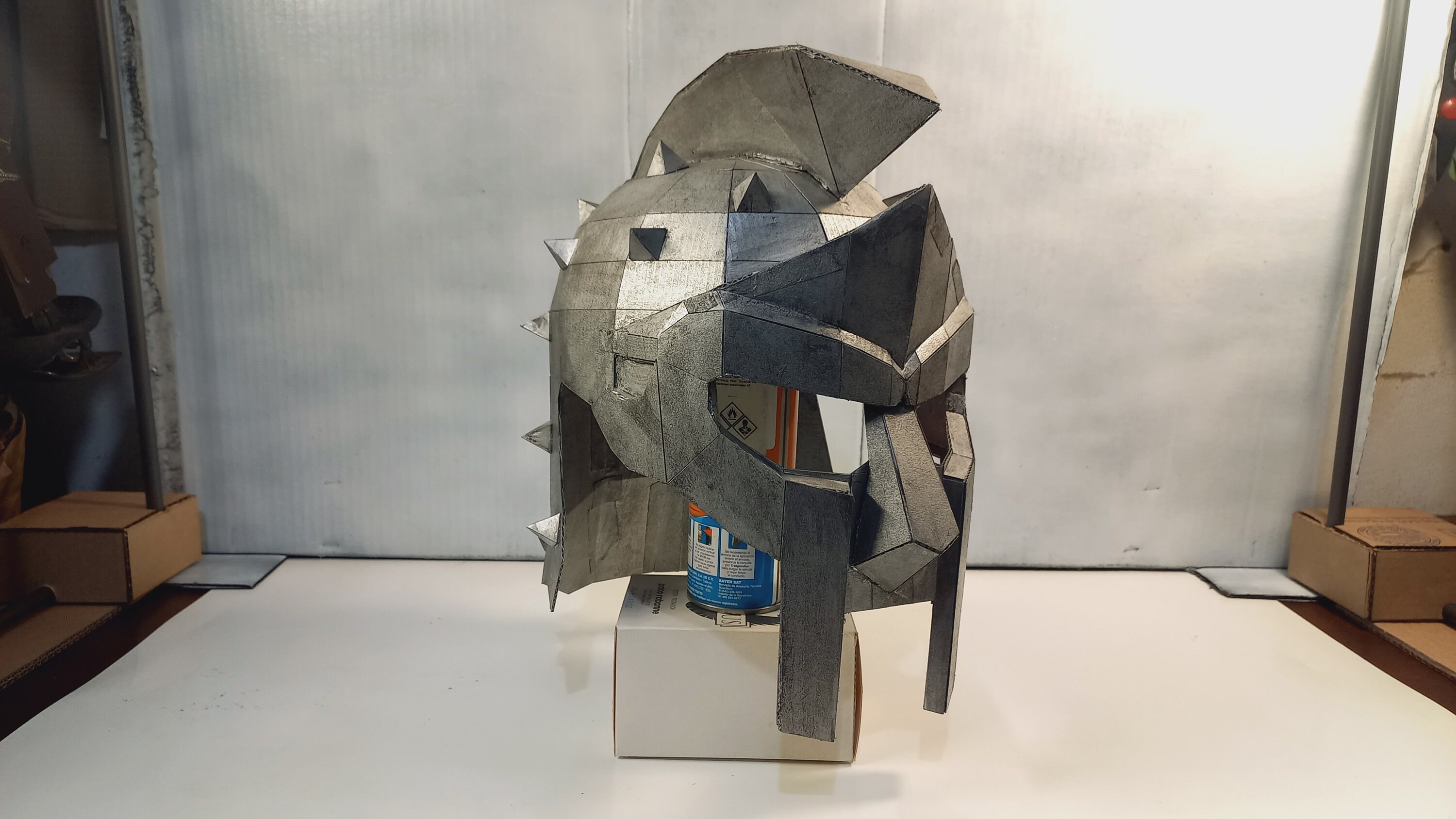 MAXIMUS HELMET PAPERCRAFT Templates - Etsy