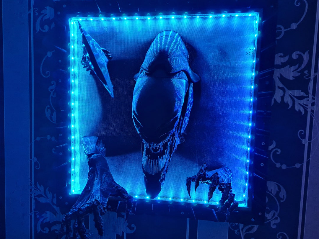 Alien From Alien Vs Predator Wall Decoration - Etsy