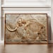 Woolly Mammoth Fossil Wall Art | Prehistoric Skeleton Print | Ice Age ...