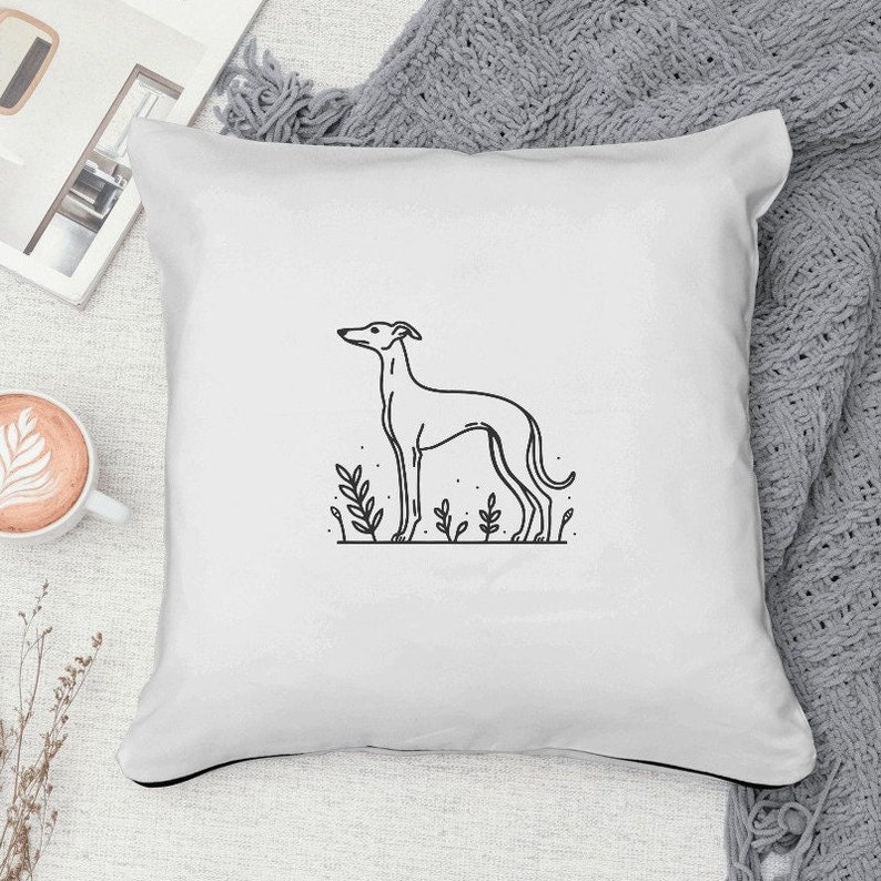 16 x Galgo / Whippet PNG y SVG Gráficos vectoriales / Galgo italiano ...