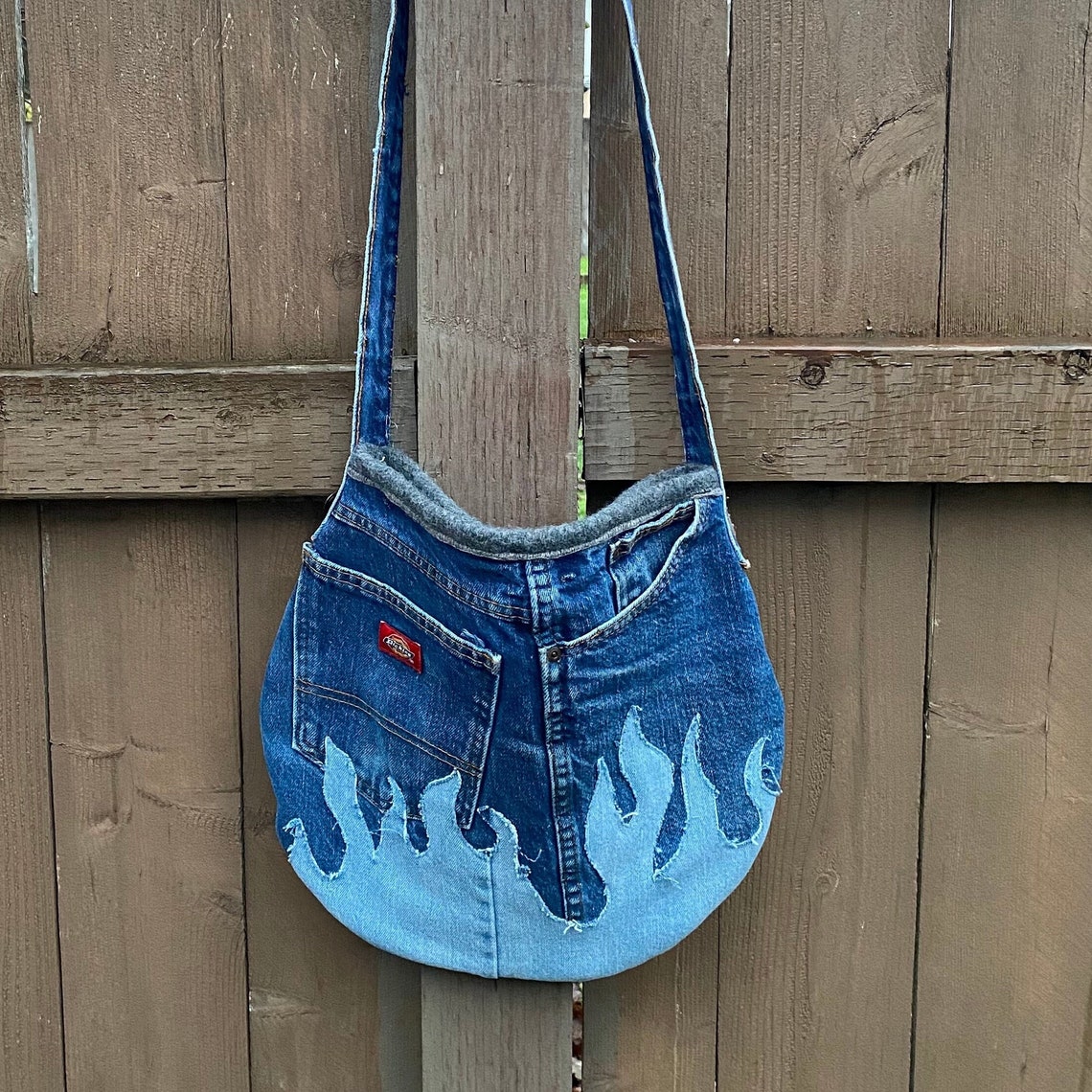 Reworked Dickies Denim Tote Bag - Etsy