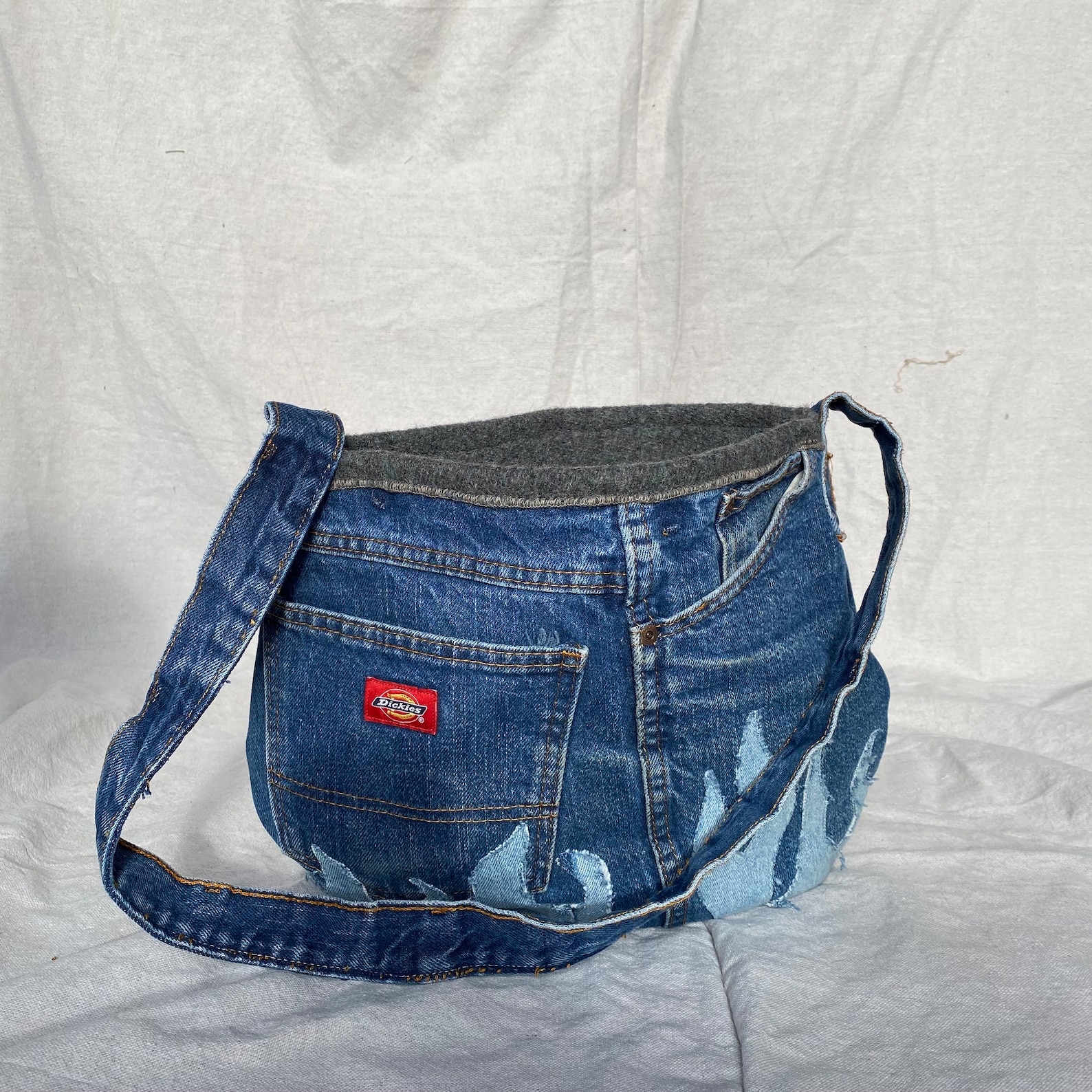 Reworked Dickies Denim Tote Bag - Etsy