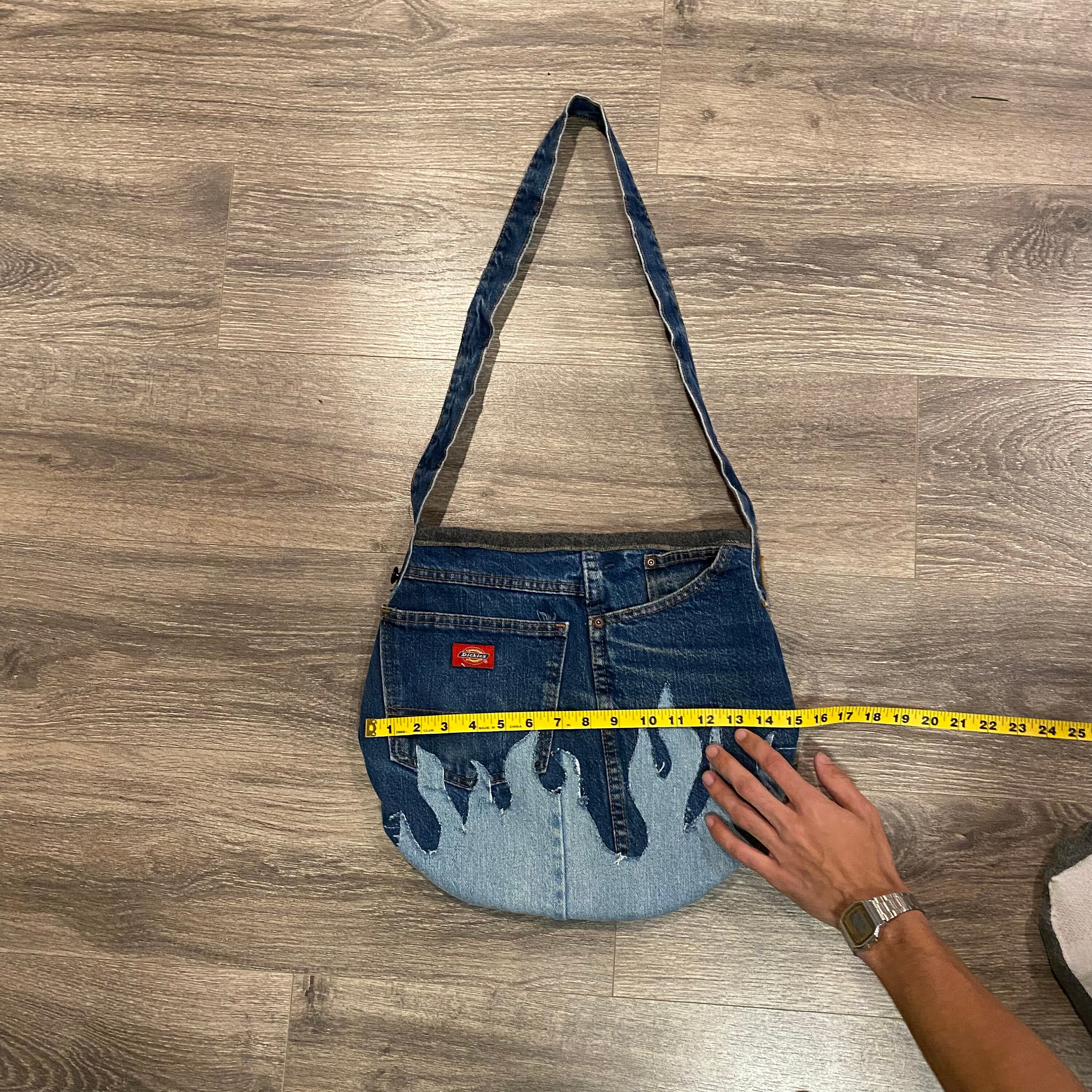 Reworked Dickies Denim Tote Bag - Etsy