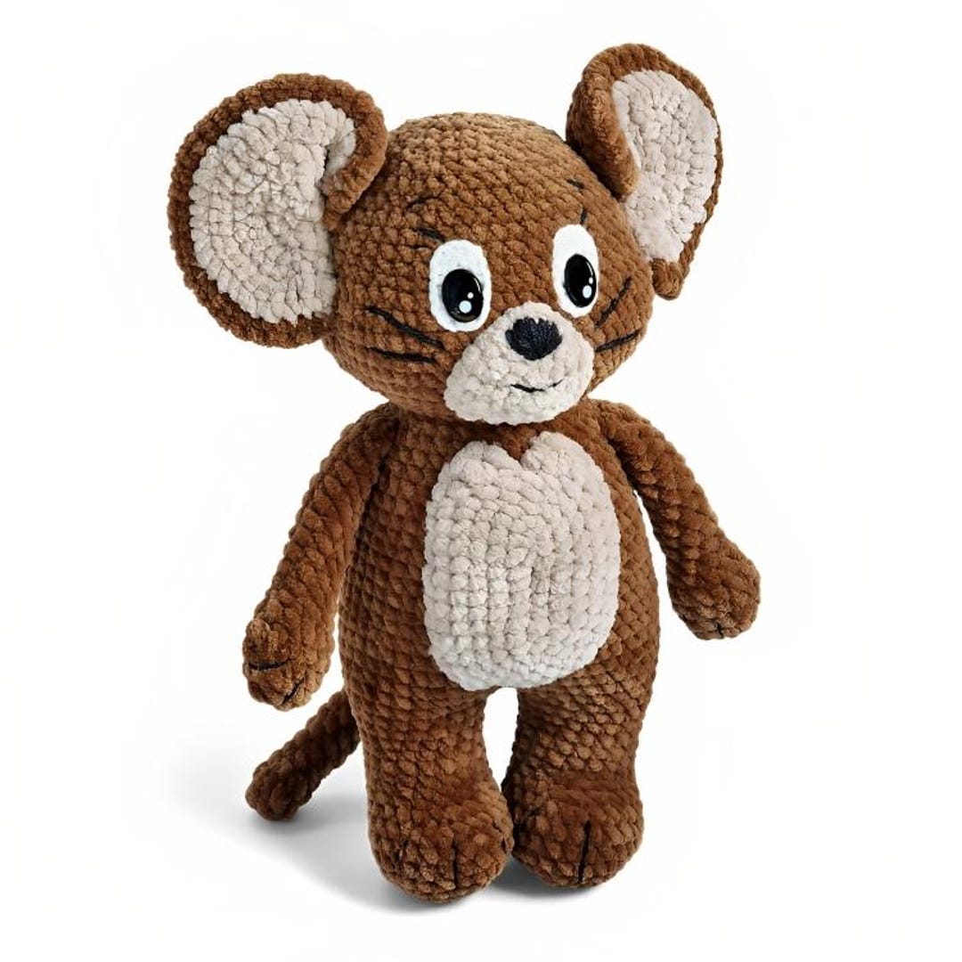 Mouse Amigurumi Crochet Pattern PDF – Cute Cartoon Mouse Toy Plush DIY ...